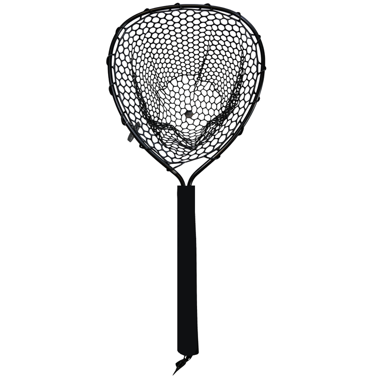 Inku Squid Net | Floating Black Rubber Landing Net – Inku Squid Tackle